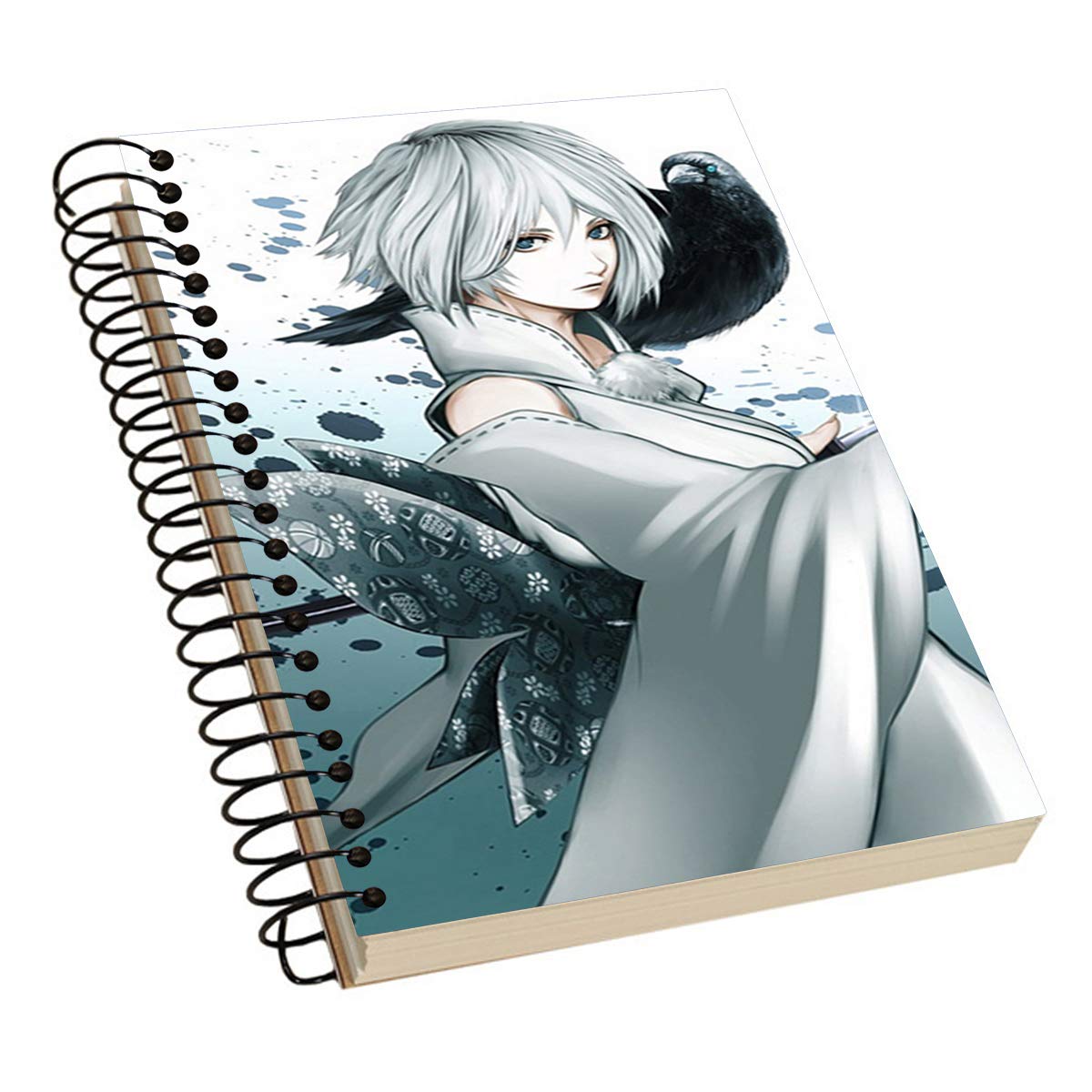 SGB Spiral Bound Notebook, Plain Notebook, Size : A5 | Floral Acrylic ...