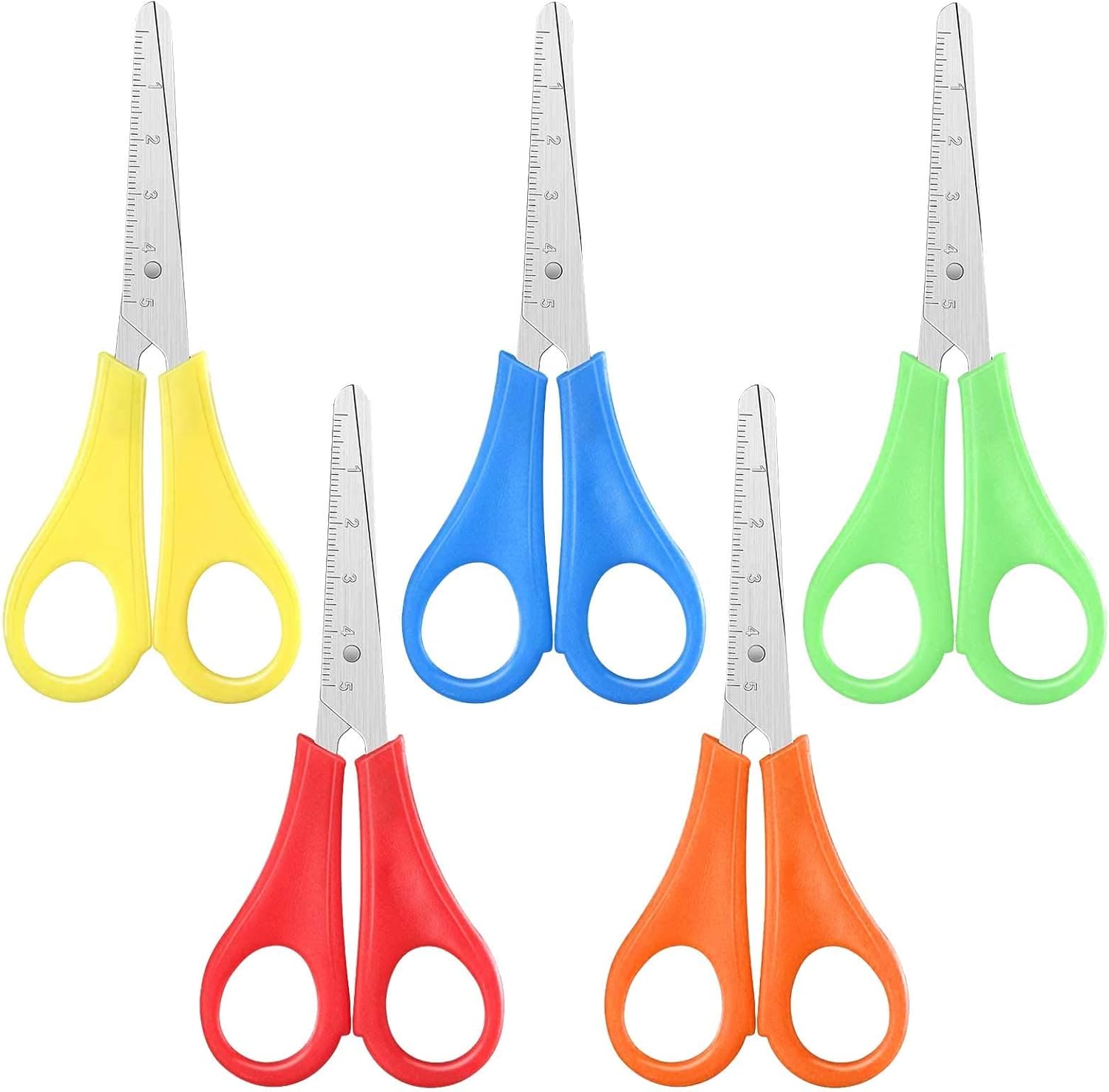 5 Stück Kinder Sicherheit Schere, Kunst Schere Kinder Sicherheitsschere ...