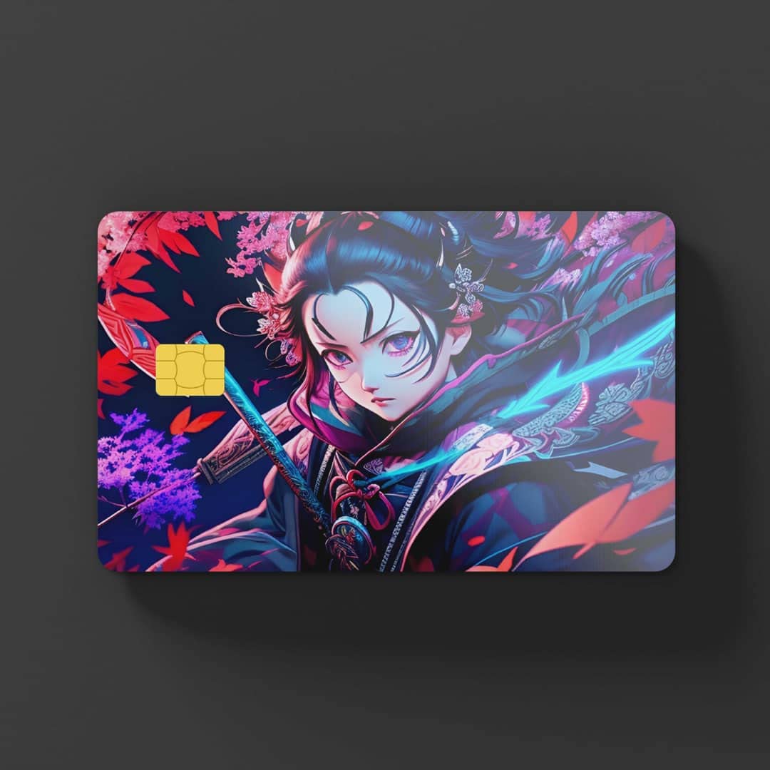 Aapki Marzi Nezuko | Demon Slayer Credit/Debit Card Skins I Rectangular ...