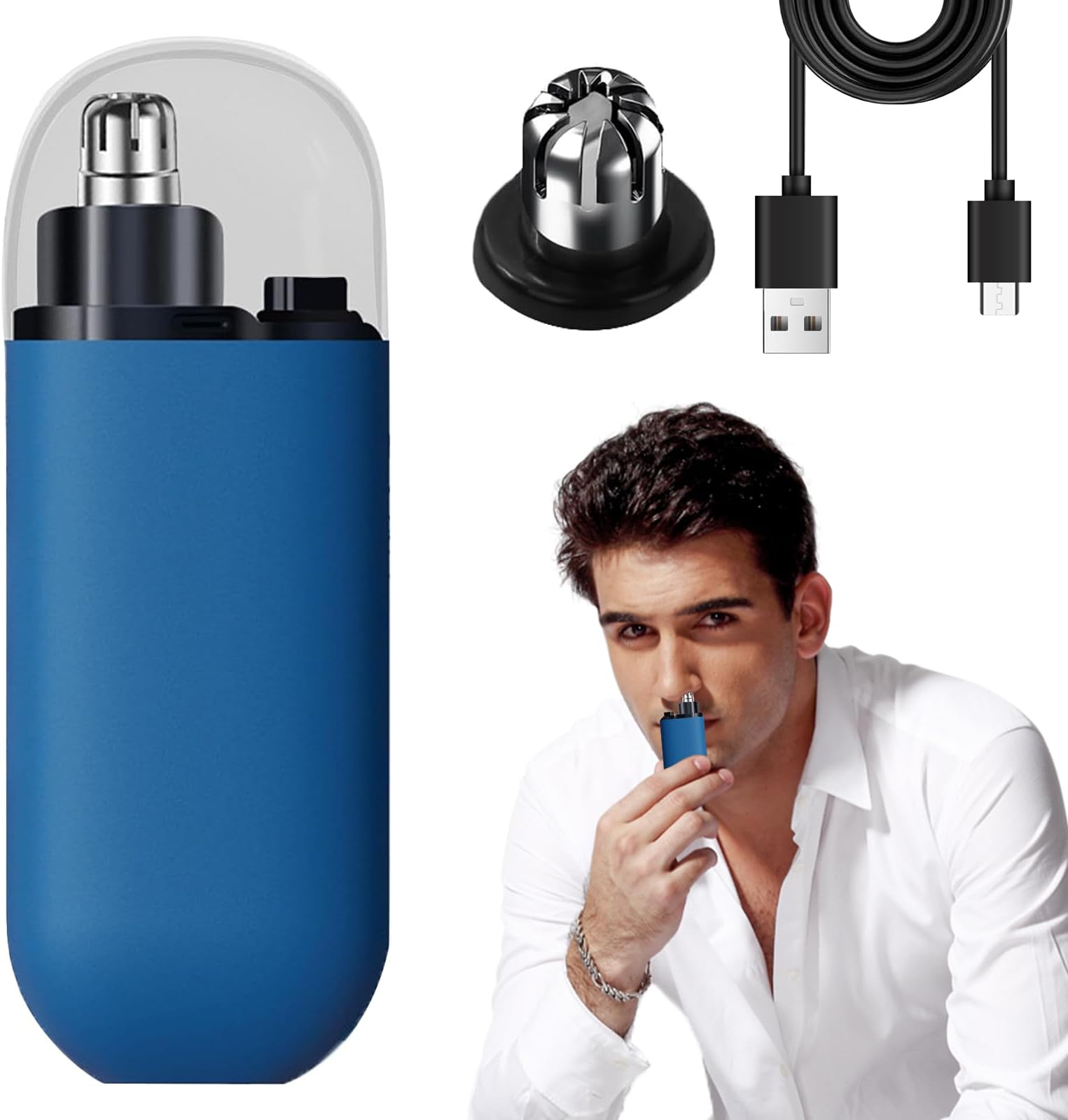 Amazon.com: Winsea Ear and Nose Hair Trimmer for Men and Women – Travel ...