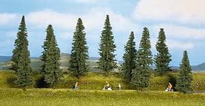 Amazon.com: Noch 24140 10-14 cm High Fir Trees Landscape Modelling (5 ...