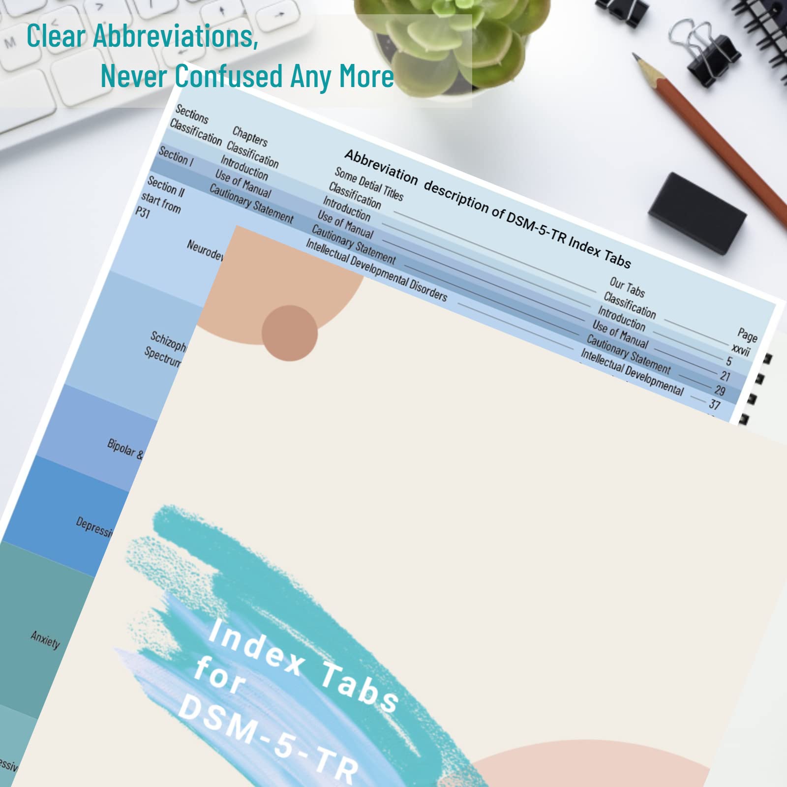Snapklik.com : DSM 5 TR Tabs, Index For DSM-5-TR Diagnostic And ...