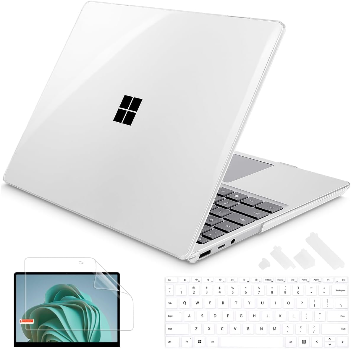 Amazon.com: Mektron Designed 15" Microsoft Surface Laptop 3/4/5 Case ...