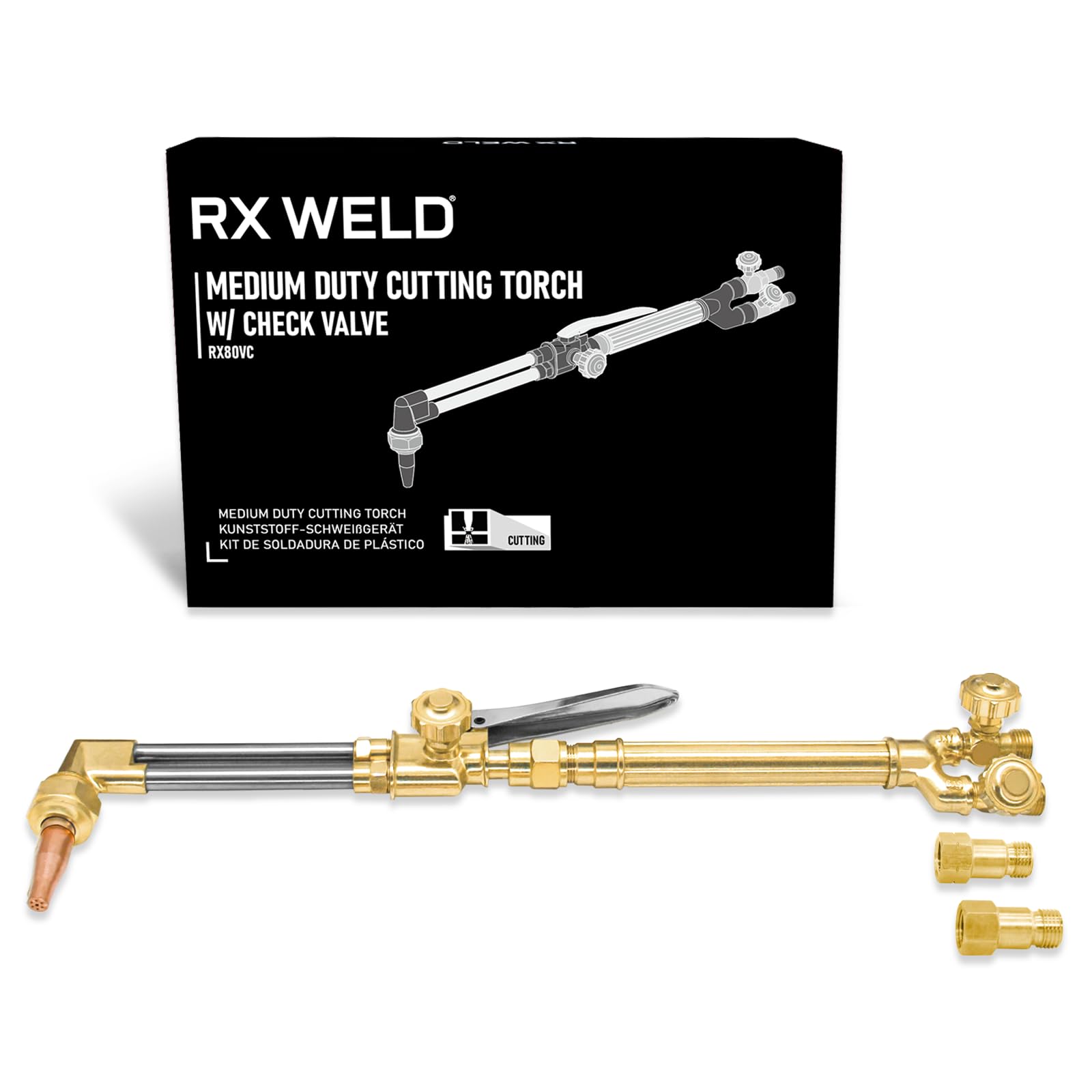 Amazon.com: RX WELD Medium Duty Cutting Torch with Check Valve ...