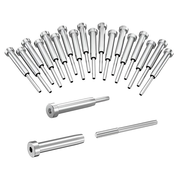 Buy BLIKA 20 Pack T316 1/8" Stainless Steel Invisible Receiver and ...