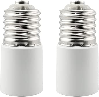 SQXBK 2PCS 96mm/3.78inch E39/E40 Extension Lamp Holder E39 E40 to E39 ...