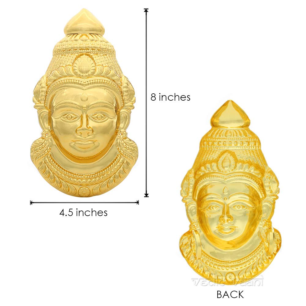 Vedic Vaani Goddess Lakshmi Devi Face for Pooja|Goddess Lakshmi Vratam ...