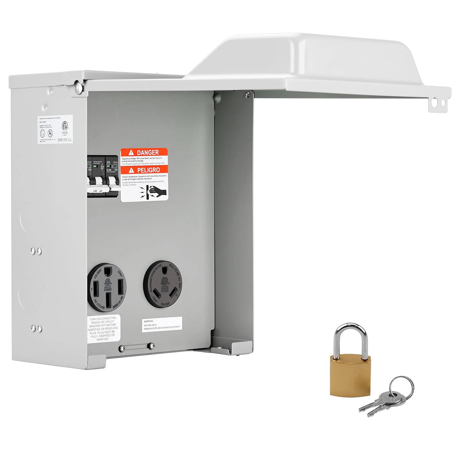 Snapklik.com : RVGUARD RV Temporary Power Outlet Panel