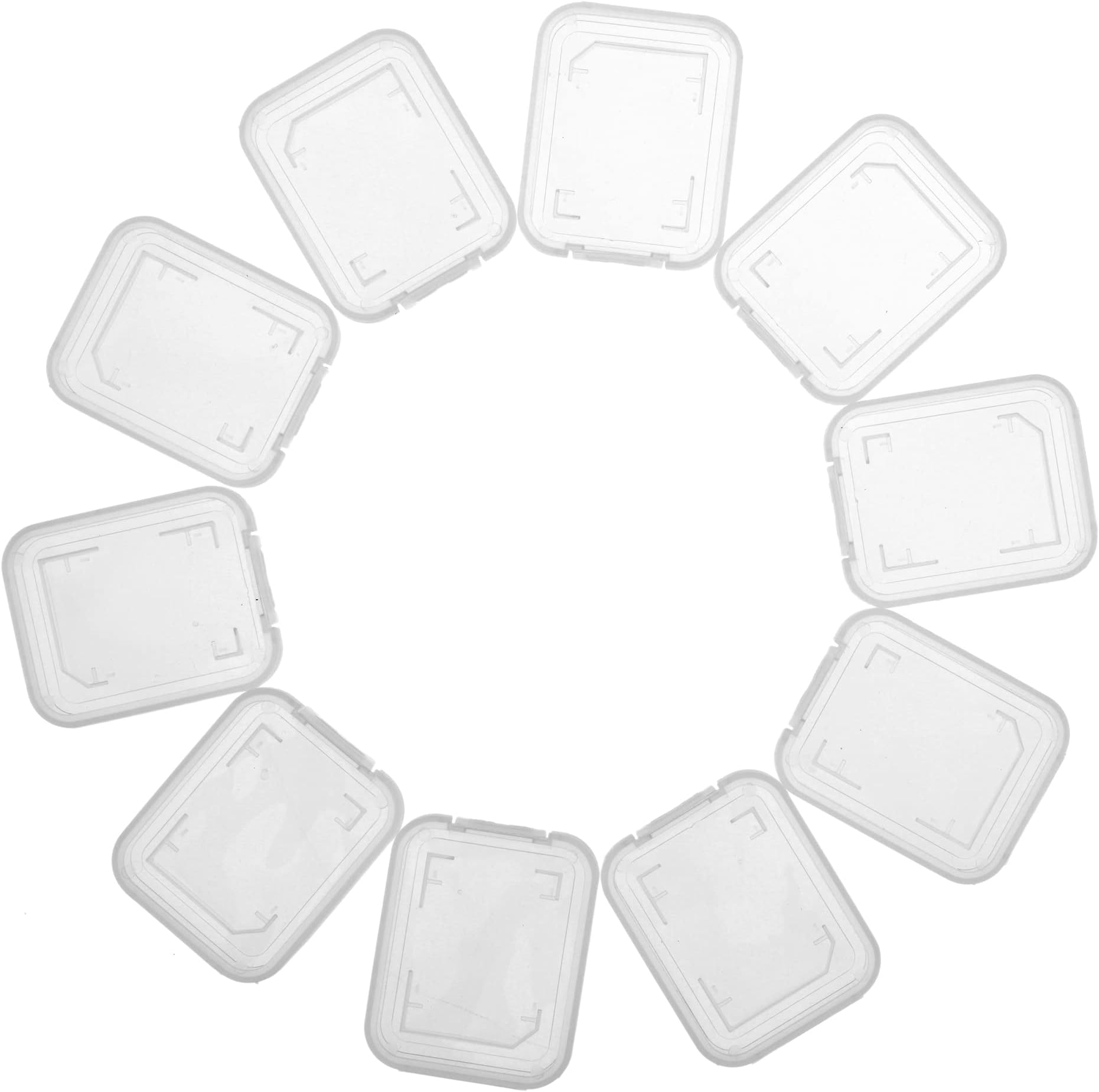 Amazon.com: UTENEW Transparent Standard SD SDHC Memory Card Case Holder ...