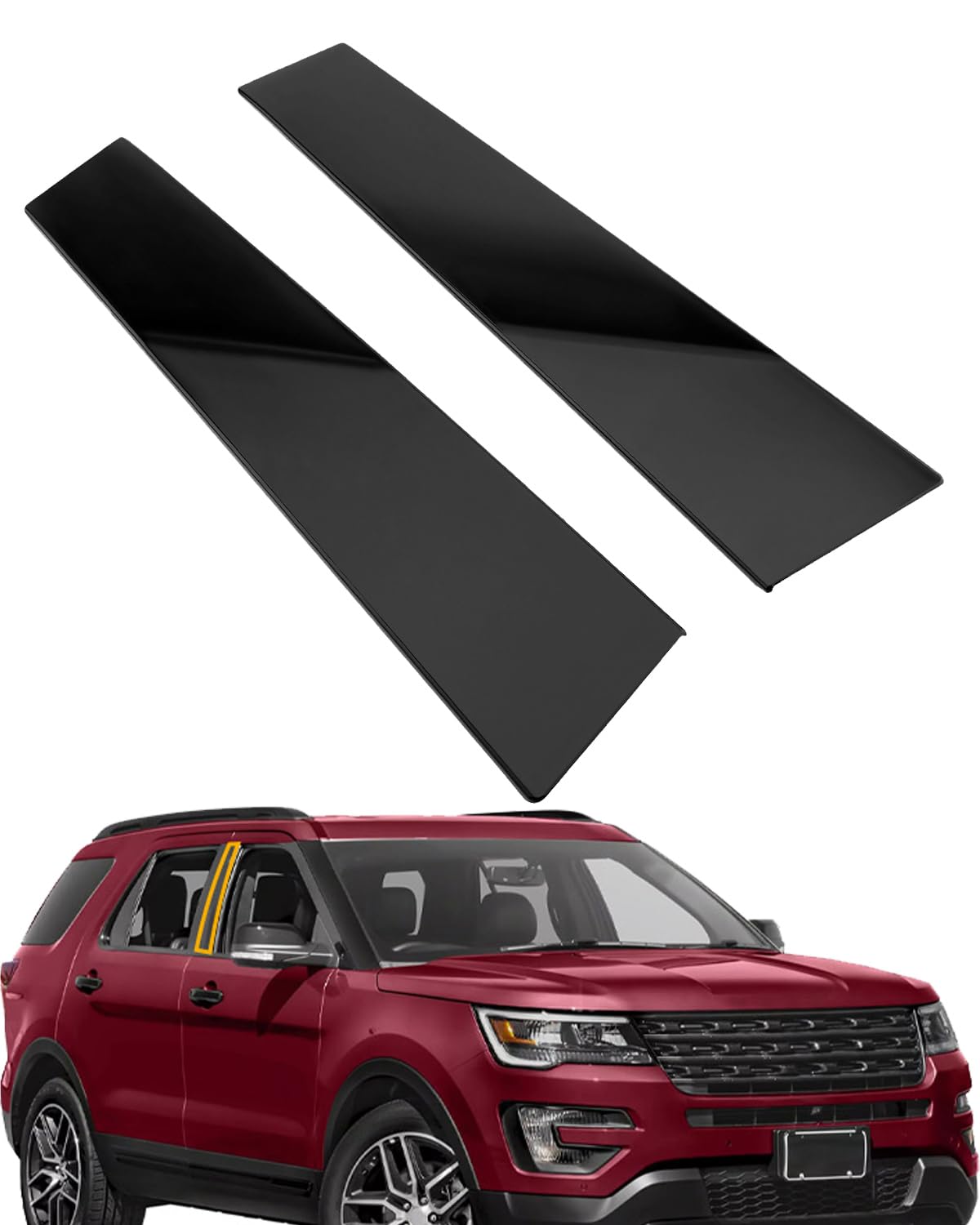 Snapklik.com : B Pillar Trim Molding, 926-448 926-449, Compatible