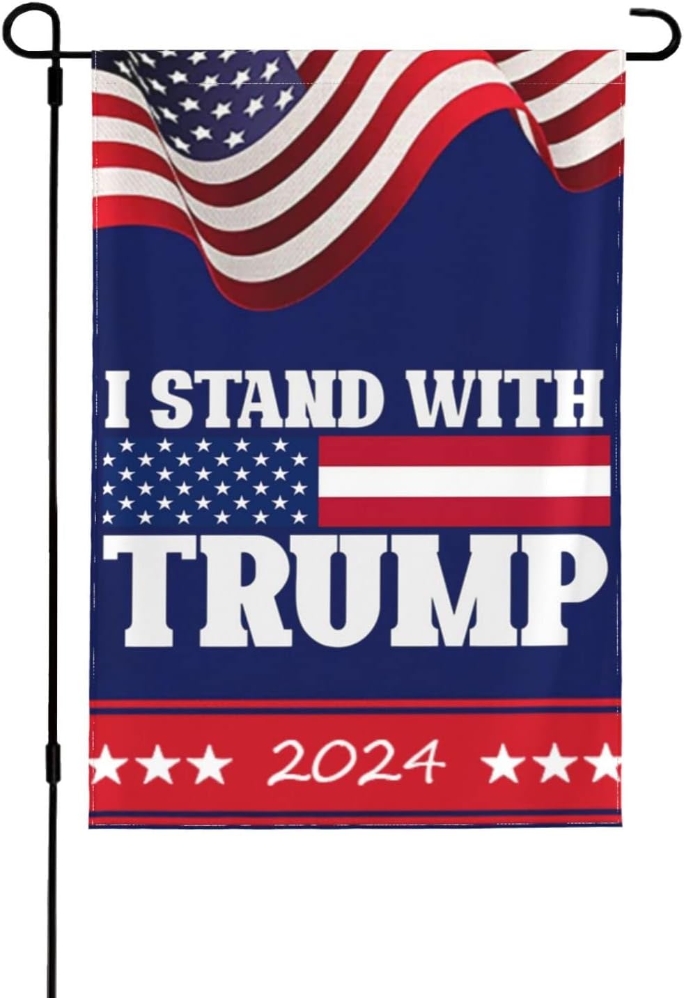 Amazon.com : Flag I Stand With Trump Flags, I Stand With Trump Garden ...