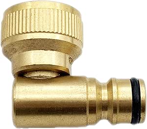 Amazon.com: Garden Hose Quick Connect Solid Brass Quick Connector ...