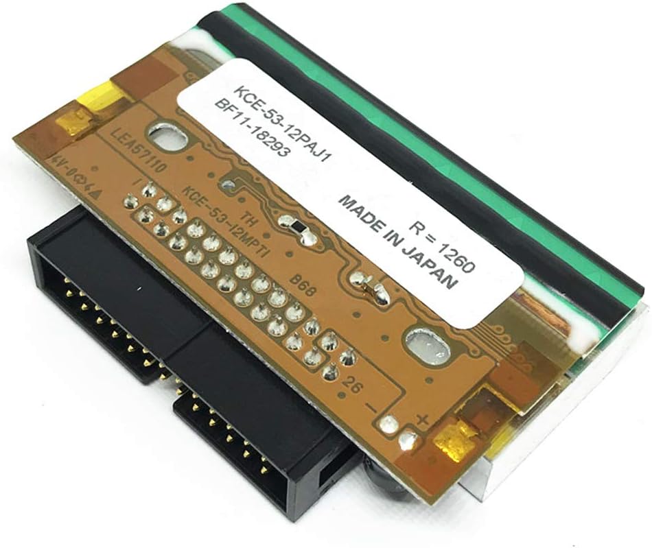 Amazon.com: Thermal Print Head for Videojet Dataflex VJ6320 VJ6420 Printer, KCE-53-12PAJ1-ZPH ...