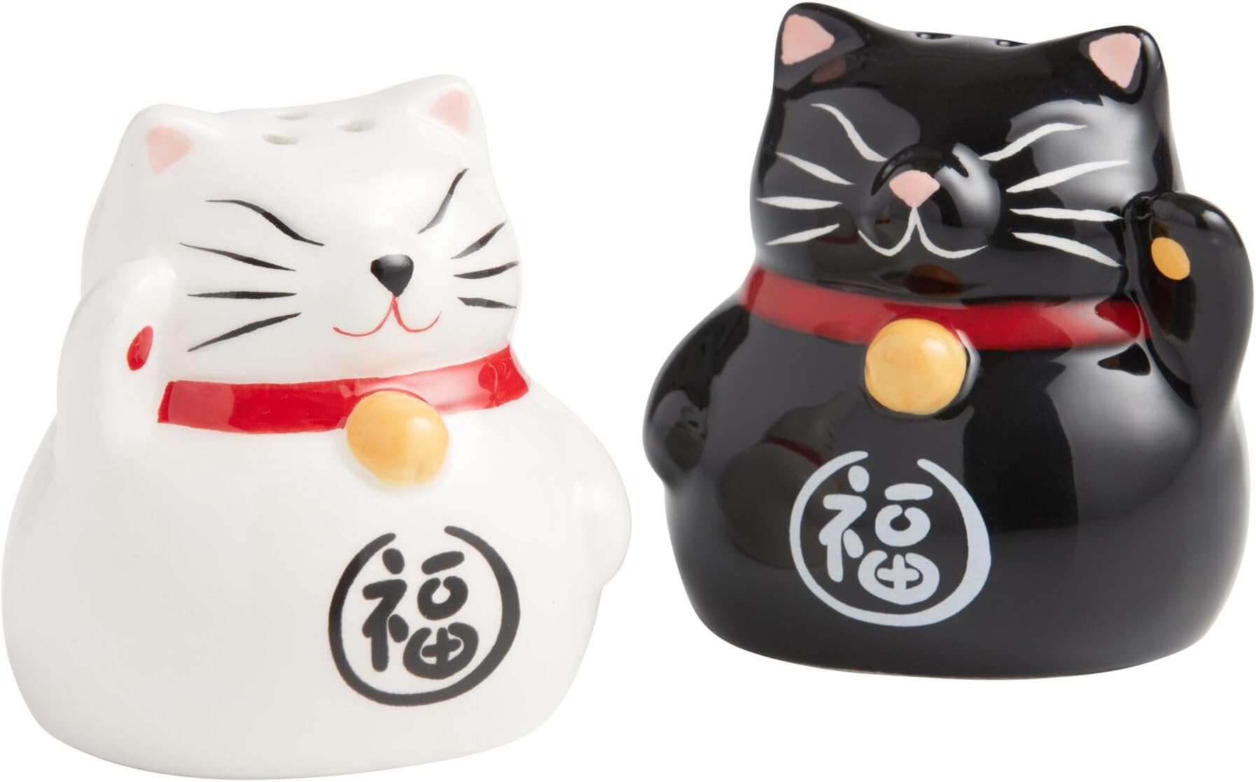 Amazon.com: Cat Salt and Pepper Shakers Set - Cute Salt and Pepper ...