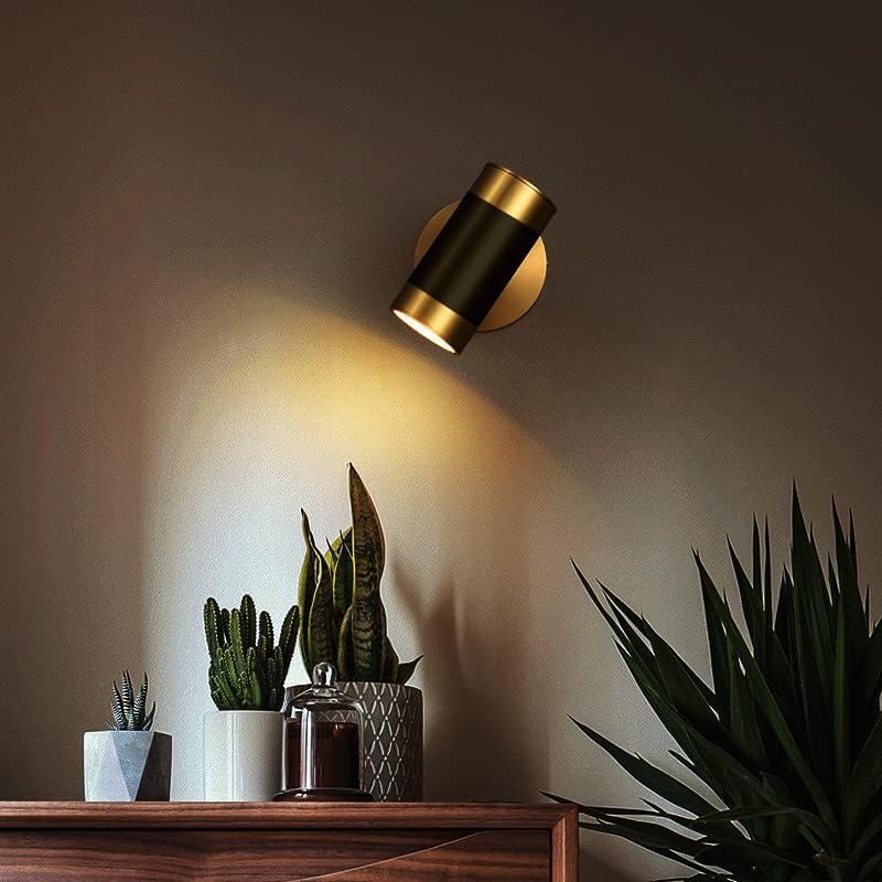 CITRA 9W LED Black Antique Copper Gold Focus Spot Ceiling Wall Light ...