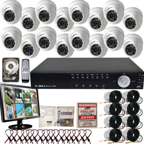 Amazon.com : Evertech 16 Channel Home/Office/Store Indoor/Outdoor ...