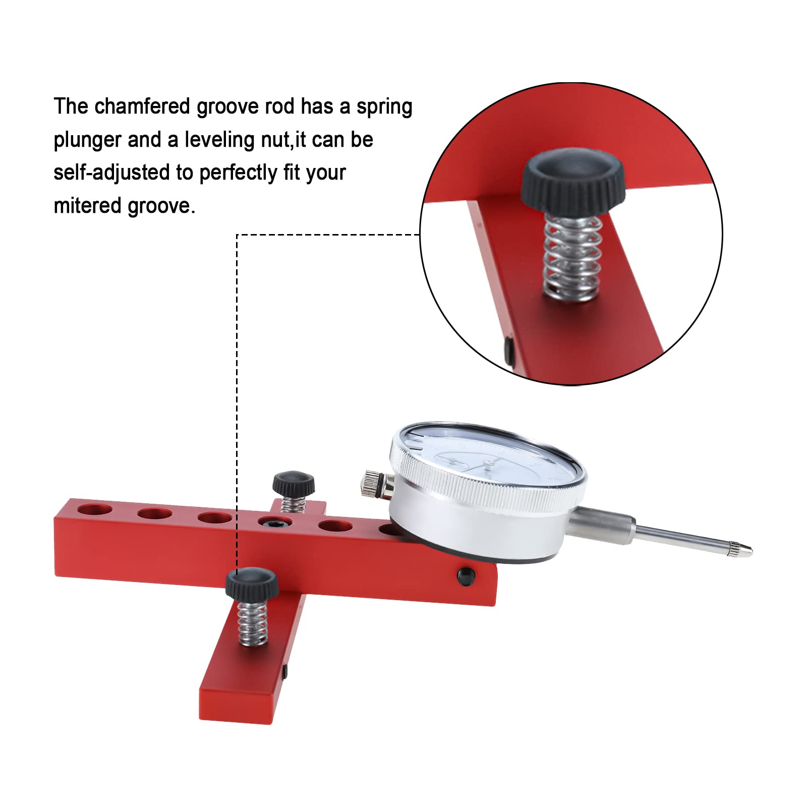 Snapklik.com : Table Saw Dial Indicator Gauge, Table Saw Gauge For ...