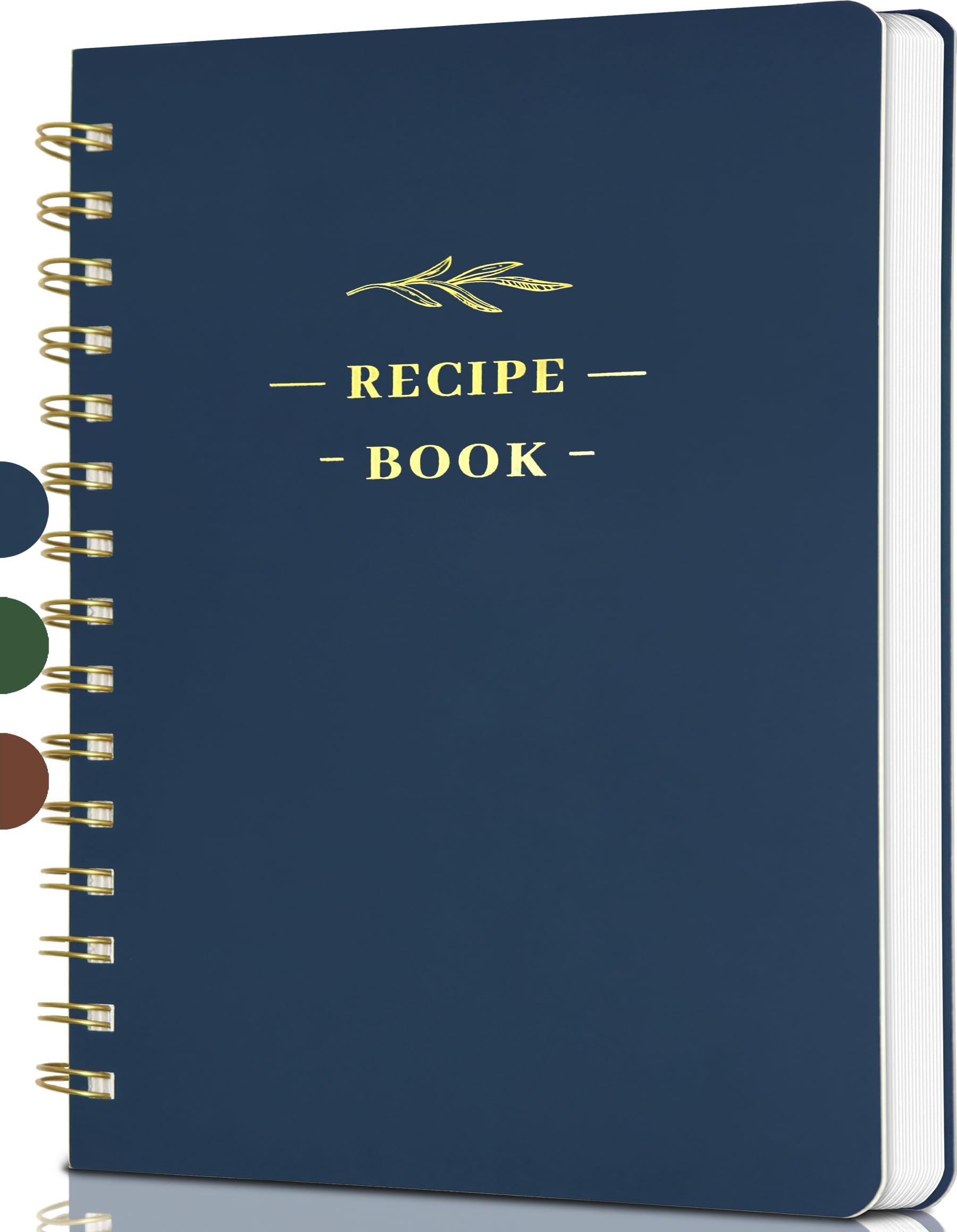 Amazon.com: Perfect Blank Recipe Book-Recipe Book to Write in Your Own ...