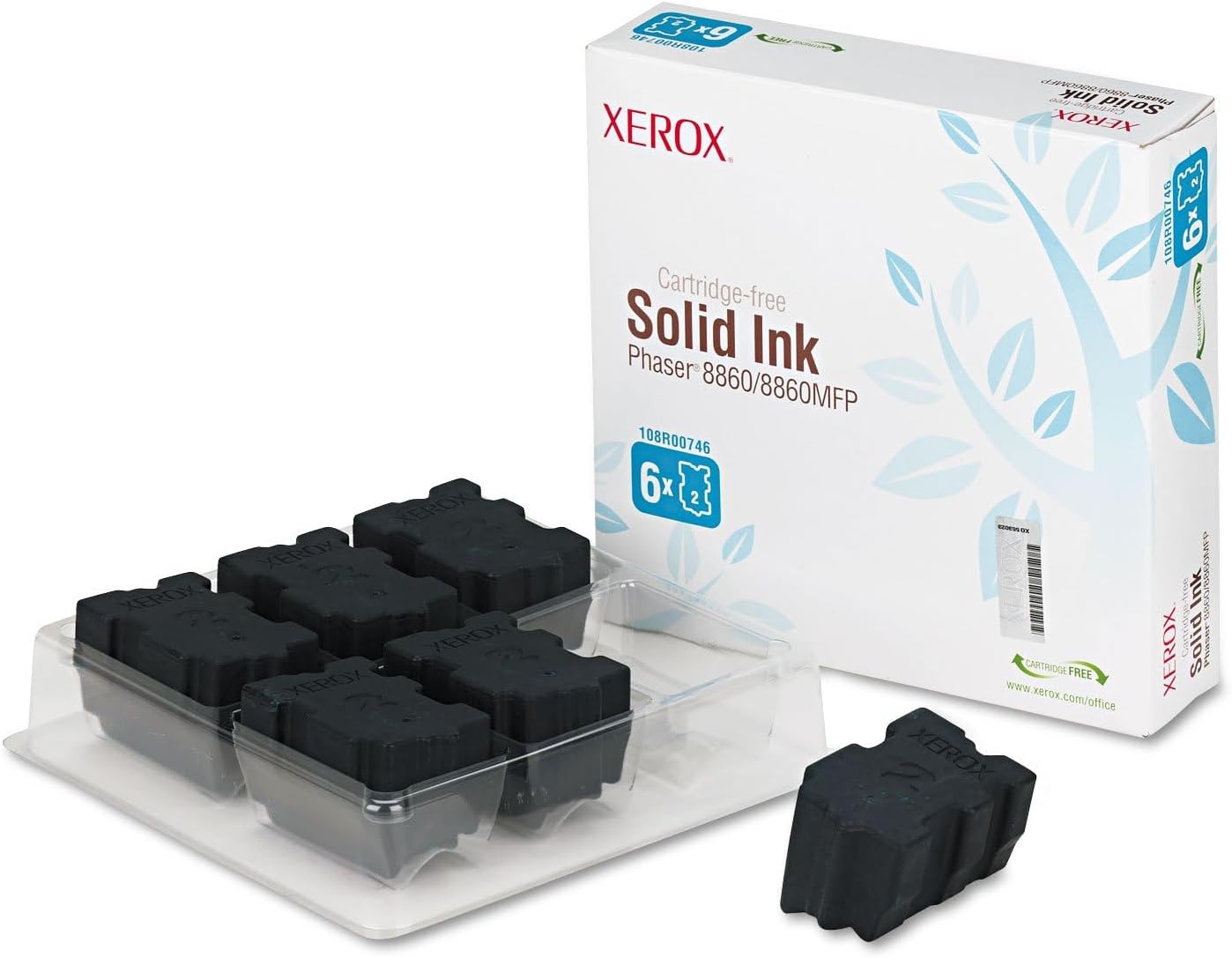 Amazon.com: Xerox Genuine Solid Ink, Phaser 8860/8860MFP Cyan (6STICKS ...