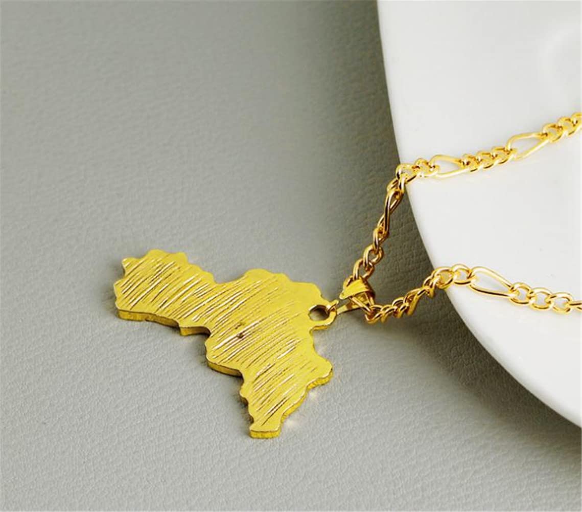 Snapklik.com : Kurdistan Region Map Pendant Necklaces Kurdish Gold ...
