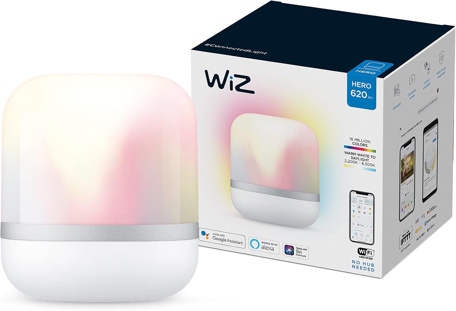 WiZ -Wi-Fi Portable Hero white – BigaMart