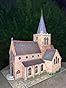 The CityBuilder O Gauge 7mm 1:43 Scale Model Railway Building Church ...