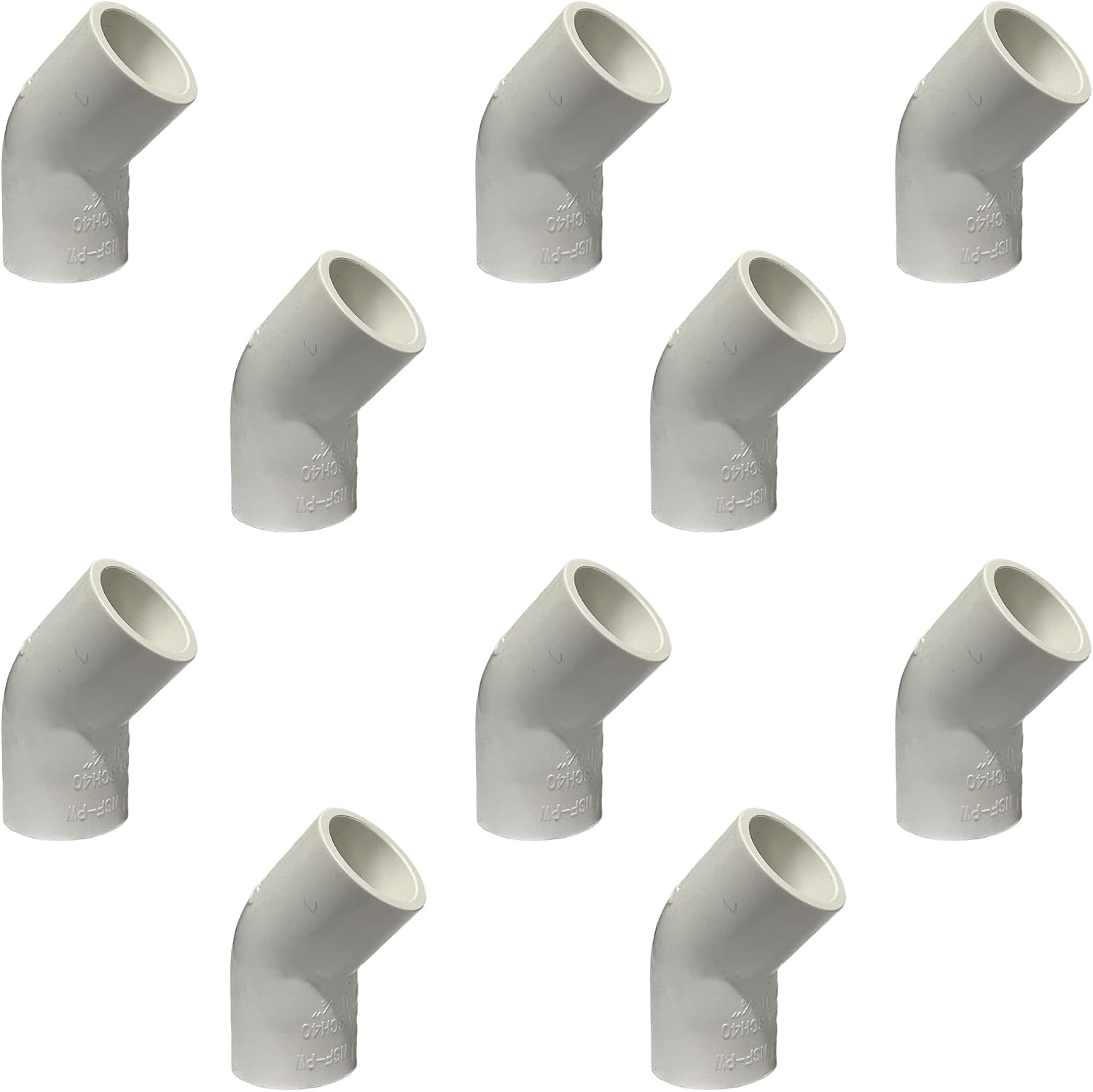 Amazon.com: ERA 3/4" 45* Elbow Schedule 40, Socket Connect : Industrial ...