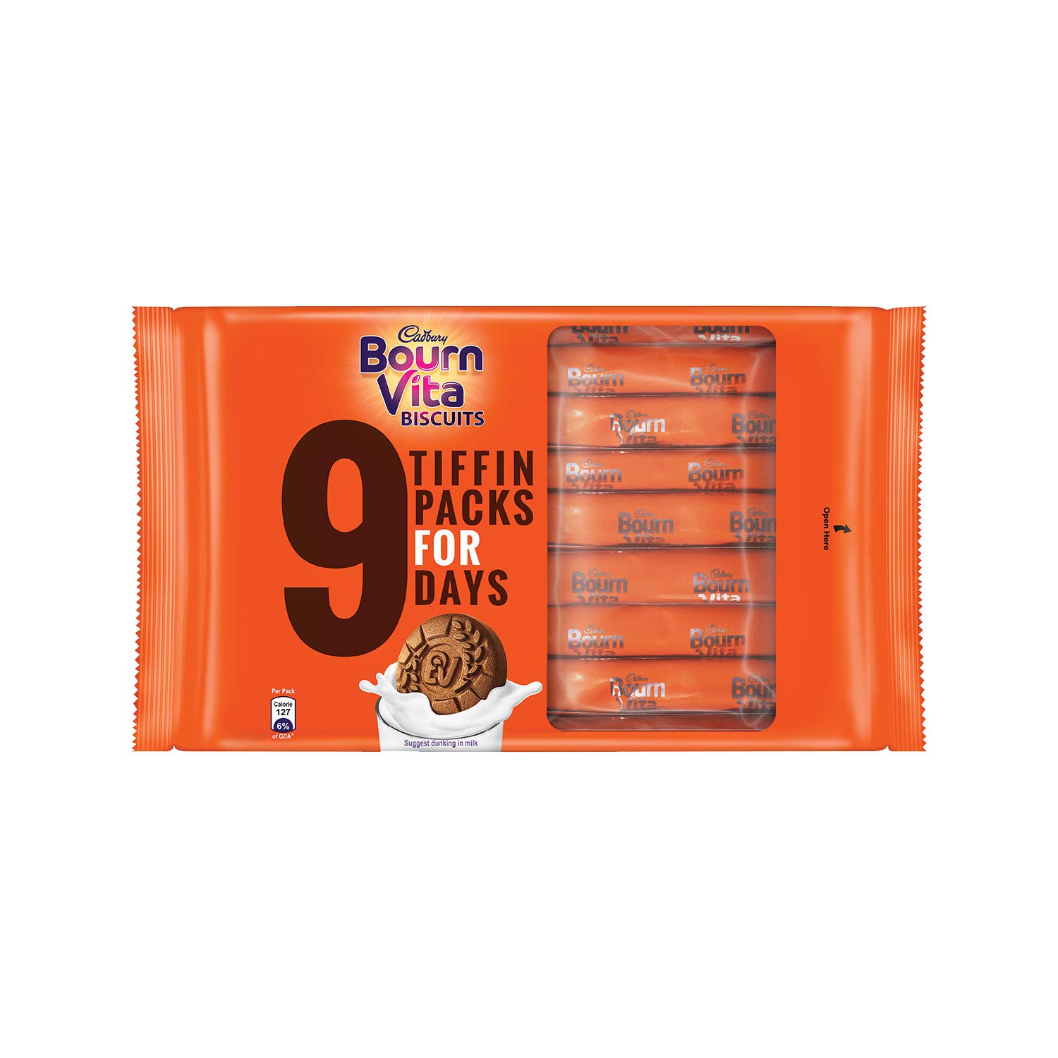 Bournvita Biscuits Tiffin Pack 250 gm (with 9 Flow Packs)-Pack of 3 ...