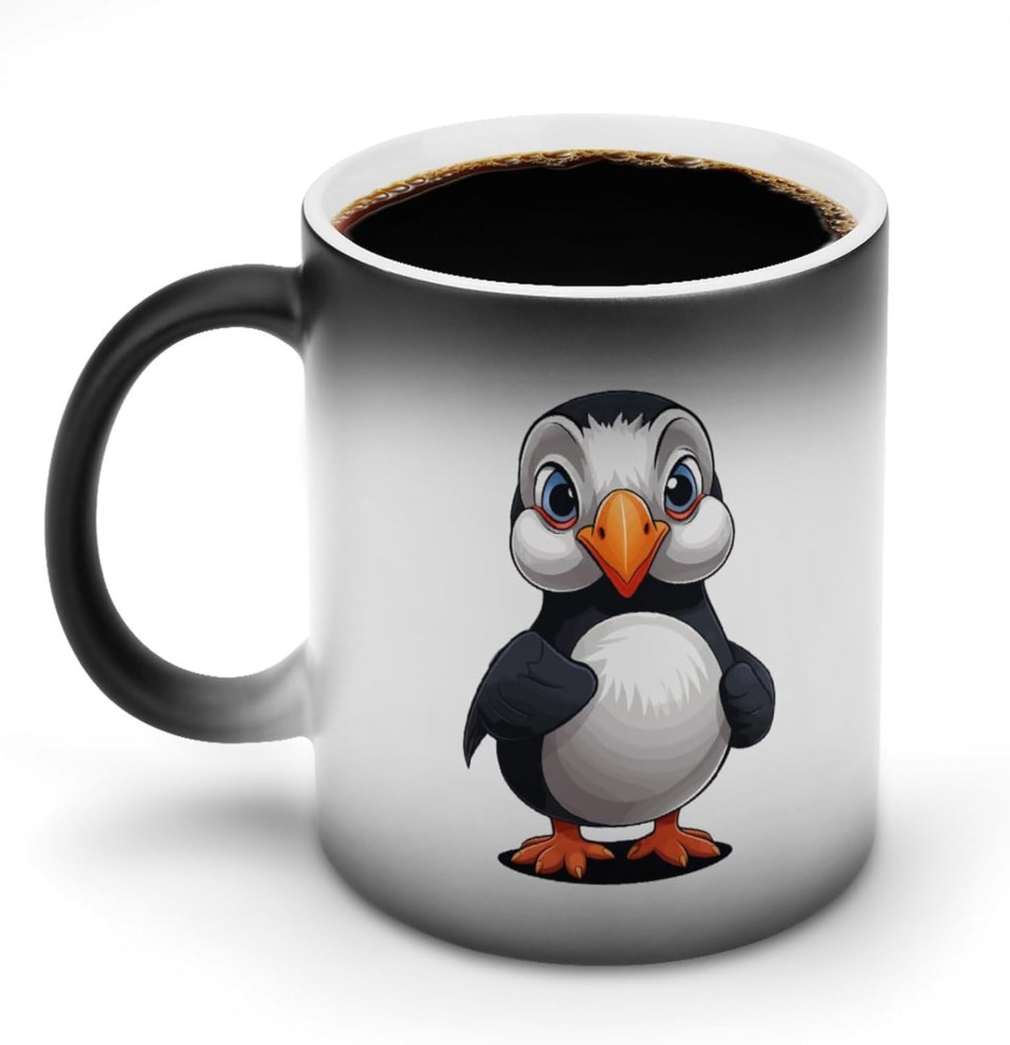Amazon.com: Puffin Bird Color Changing Coffee Mugs Funny Magic Mug Heat ...