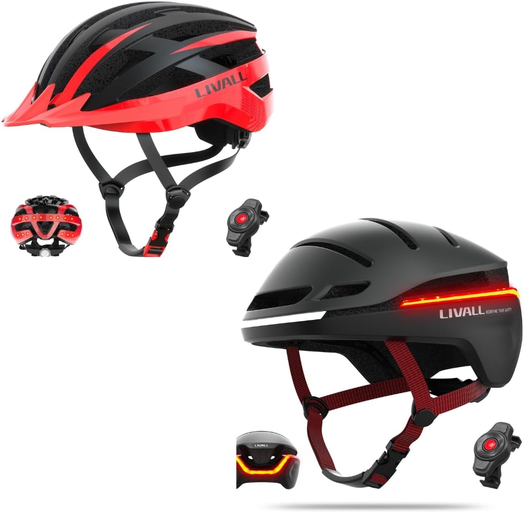 Amazon.com : LIVALL MT1 Neo + EVO21 Bike Helmet Fall Detection, Bike ...