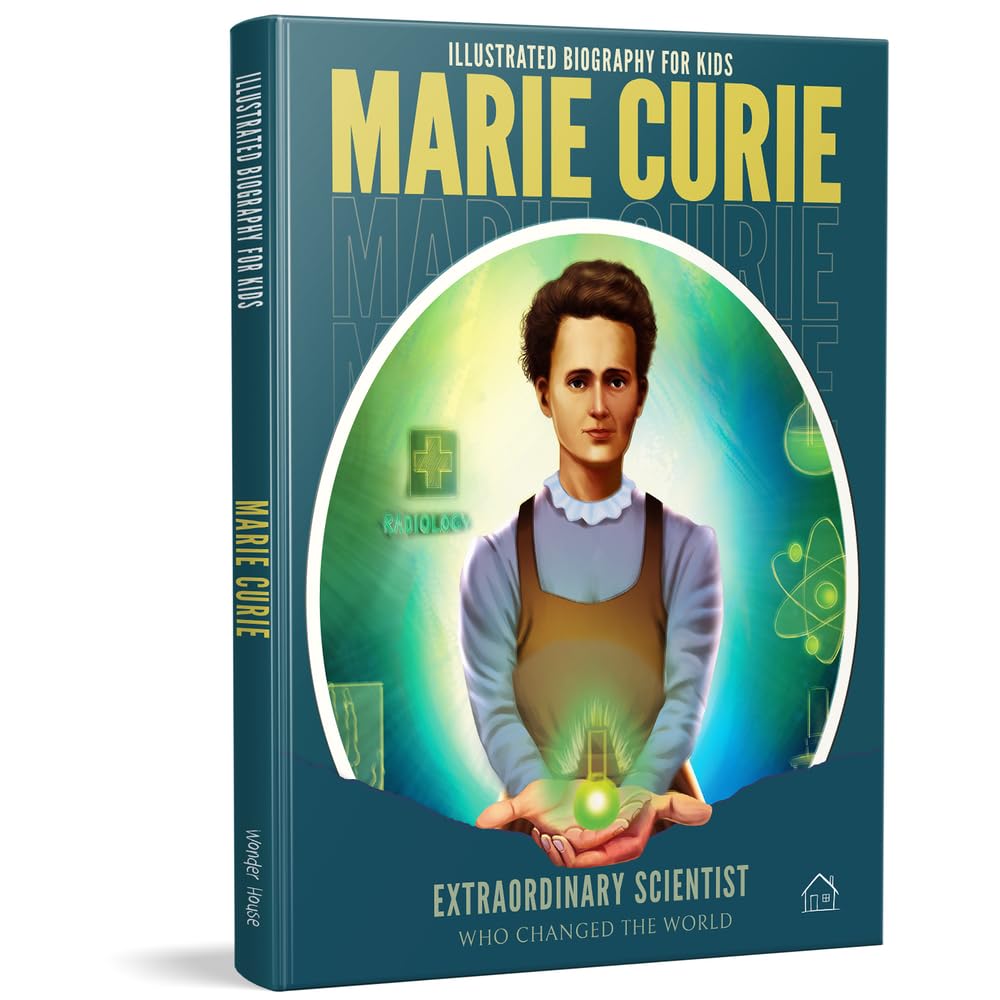 Amazon.com: Marie Curie (Illustrated Biography for Kids): 9789358561999 ...