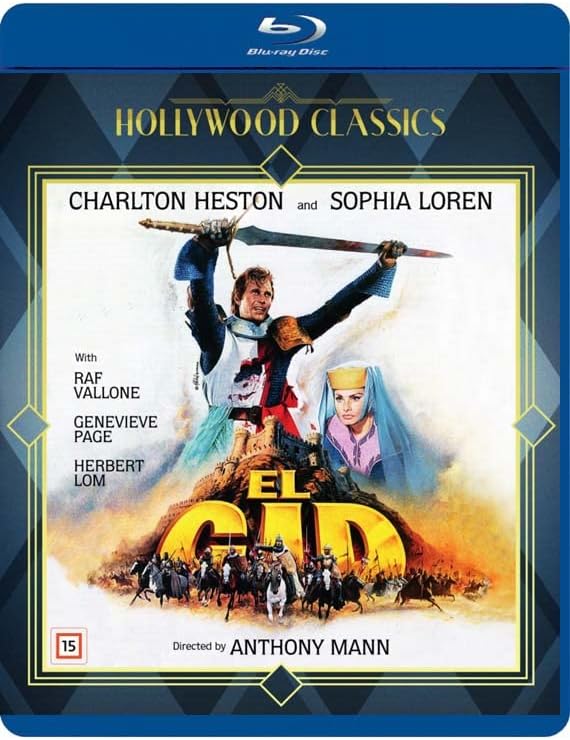 Le Cid / El Cid (1961) [ Origine Danoise, Sans Langue Francaise ] (Blu-Ray): Amazon.fr: Charlton ...