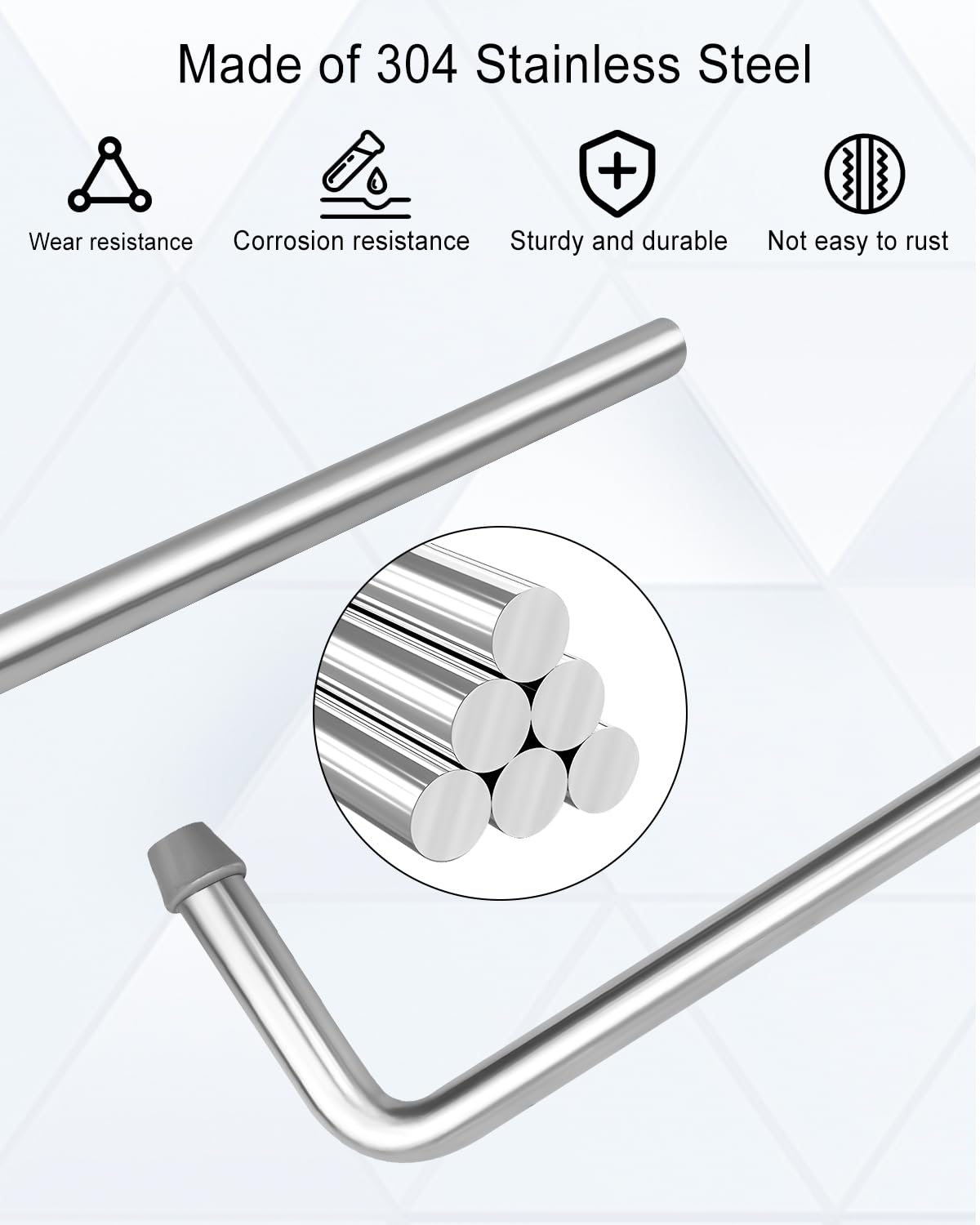 Snapklik.com : 8PCS Universal Swinging Exhaust Hanger Rods 10" Long