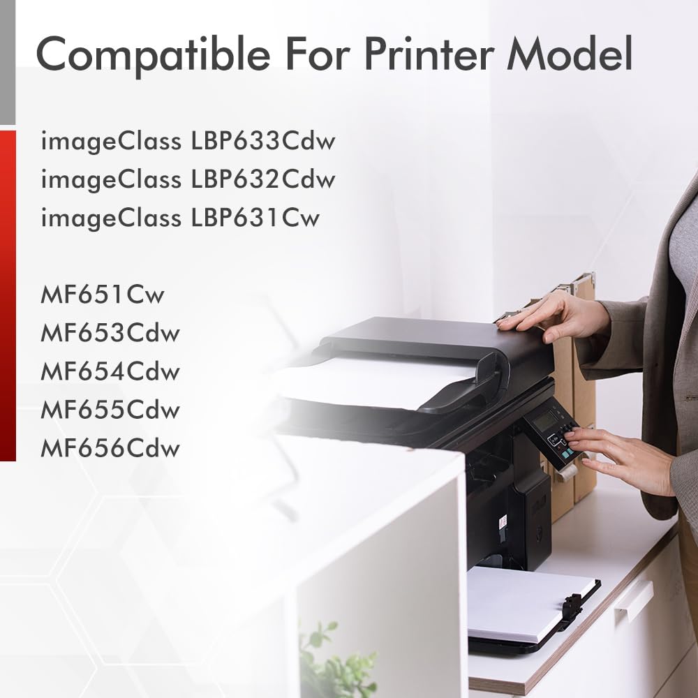 067H 067 Toner Cartridge Set: High Yield MF656Cdw Compatible ...