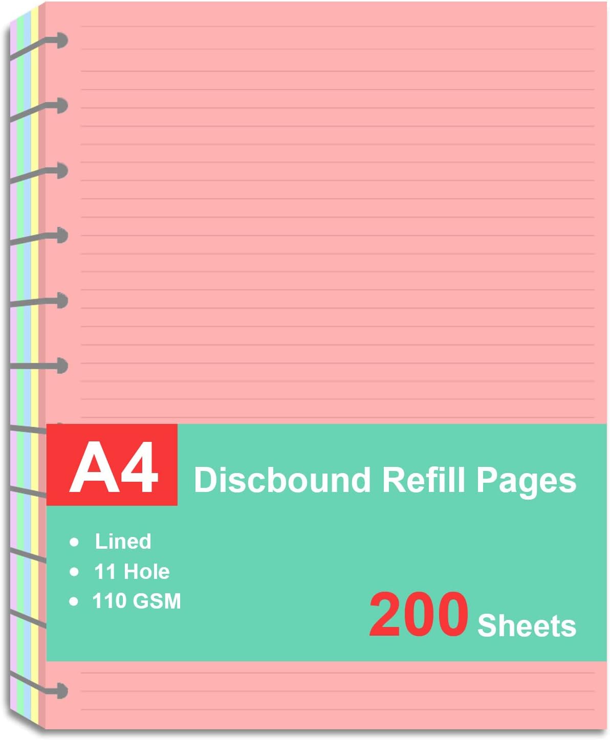 Amazon Letter Size Refills Paper A4 Loose Leaf Paper For TUL Amazon Letter Size Refills Paper A4 Loose Leaf Paper For TUL