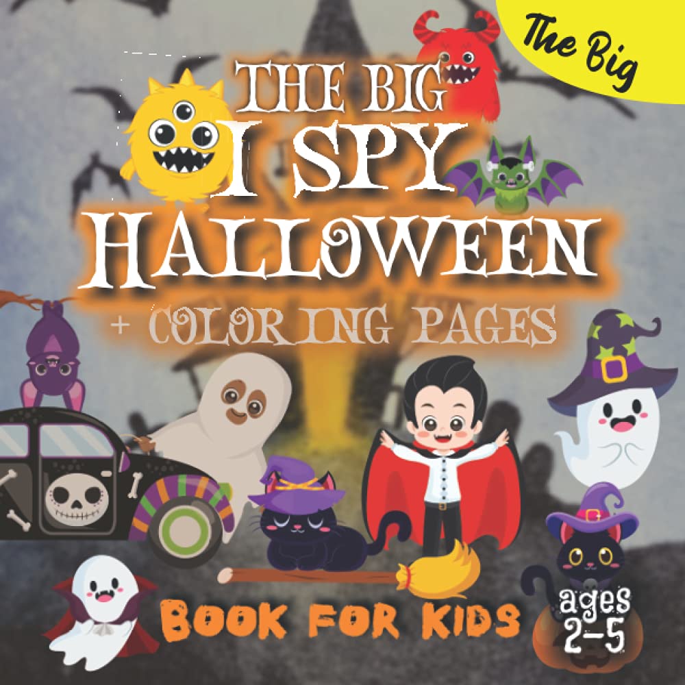 Buy I Halloween Book For Kids Ages 2-5: a Fun Halloween Activity Book ...