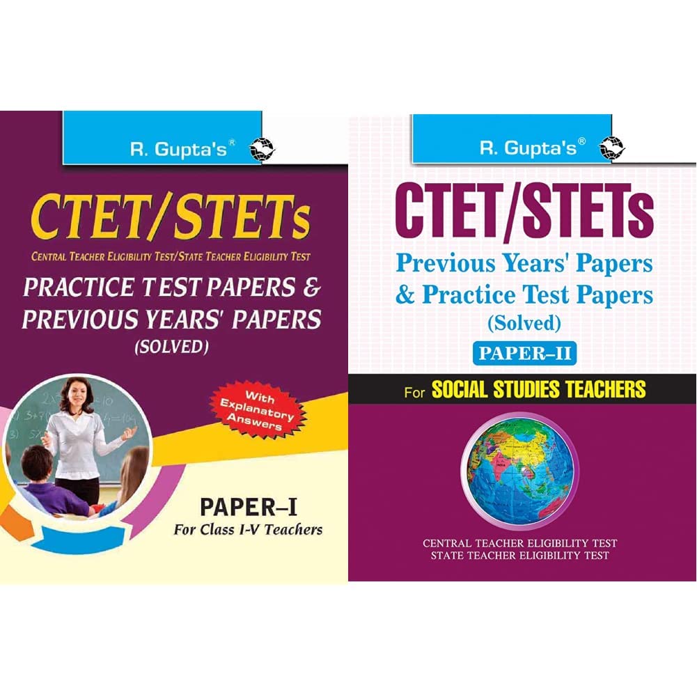 CTET/STETs Practice Test Papers & Solved Papers - Paper I (Class IV ...