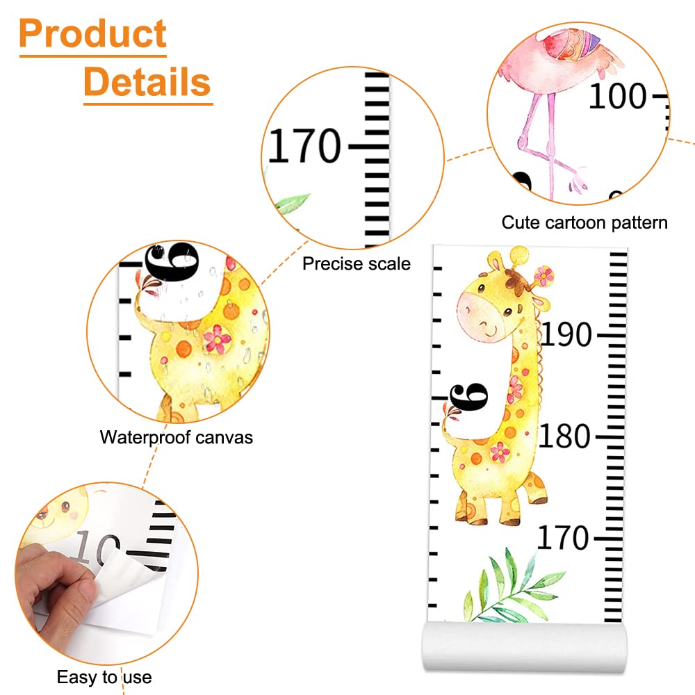 Growth Height Chart Printable Kids Height Chart With Different