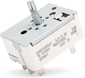 Amazon.com: WB24T10025 Range Surface Burner Infinite Control Switch ...
