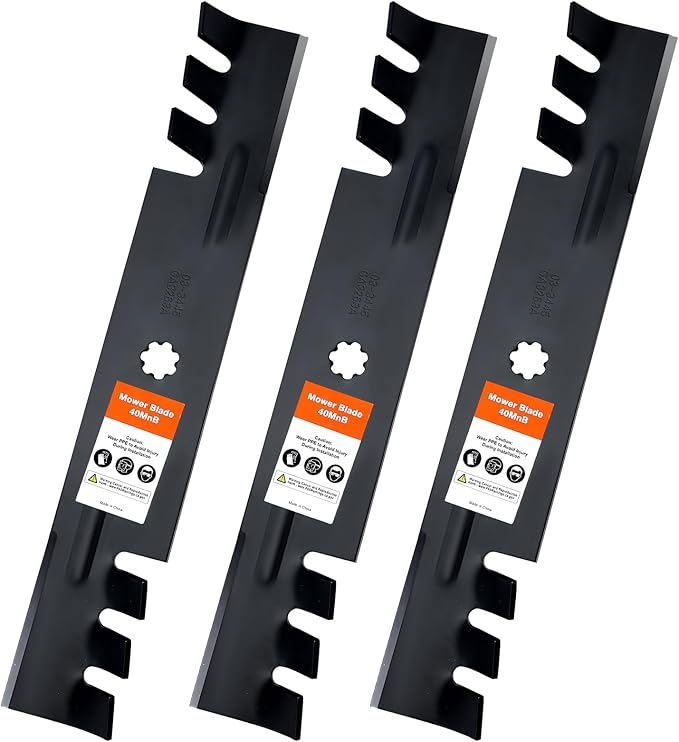 Amazon.com : Grasscool D140 Blades for John Deere GY20852 E140 LA145 ...