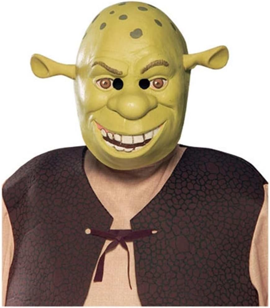 Amazon.com: Vinyl 3/4 Shrek Mask Costume Accessory : Toys & Games