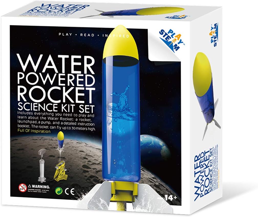 NATIONAL GEOGRAPHIC Air Rocket Toy - Stomp & Launch Dueling Air Rockets ...