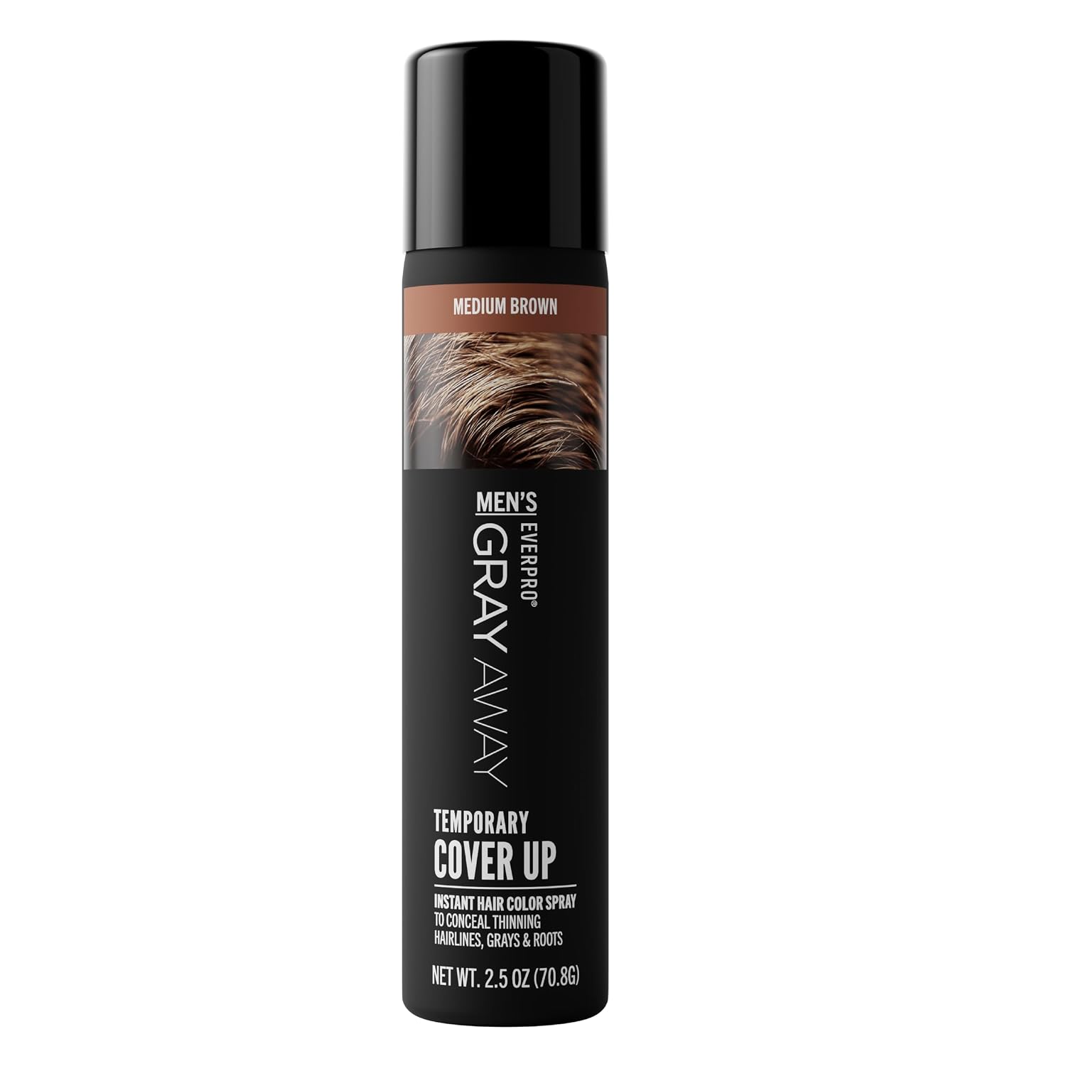 Amazon.com: EVERPRO Gray Away Men’s Instant Root Cover Up Spray ...