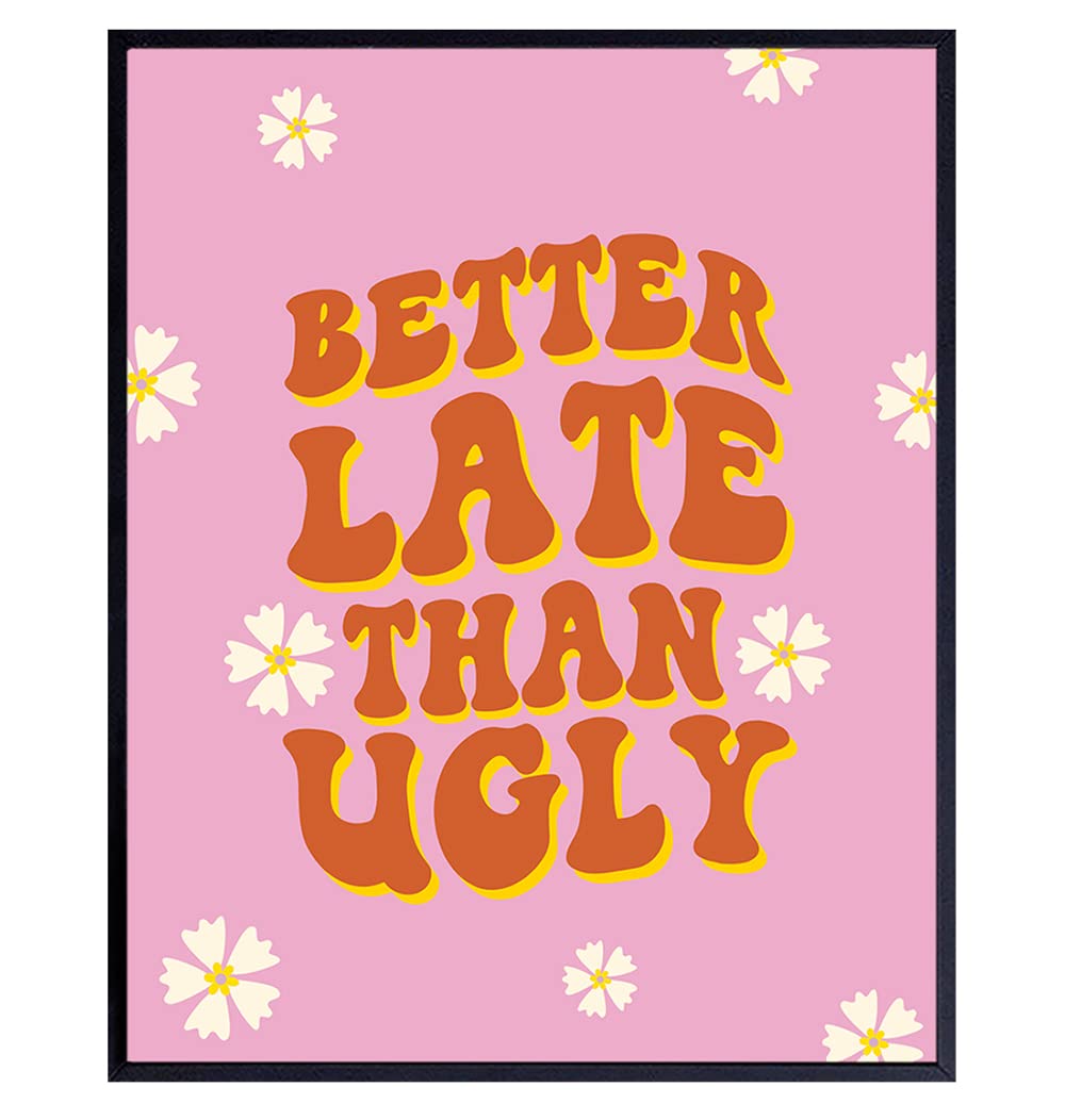 Amazon.com: Fun Bathroom Decor for Women - Trendy Aesthetic - Cute ...