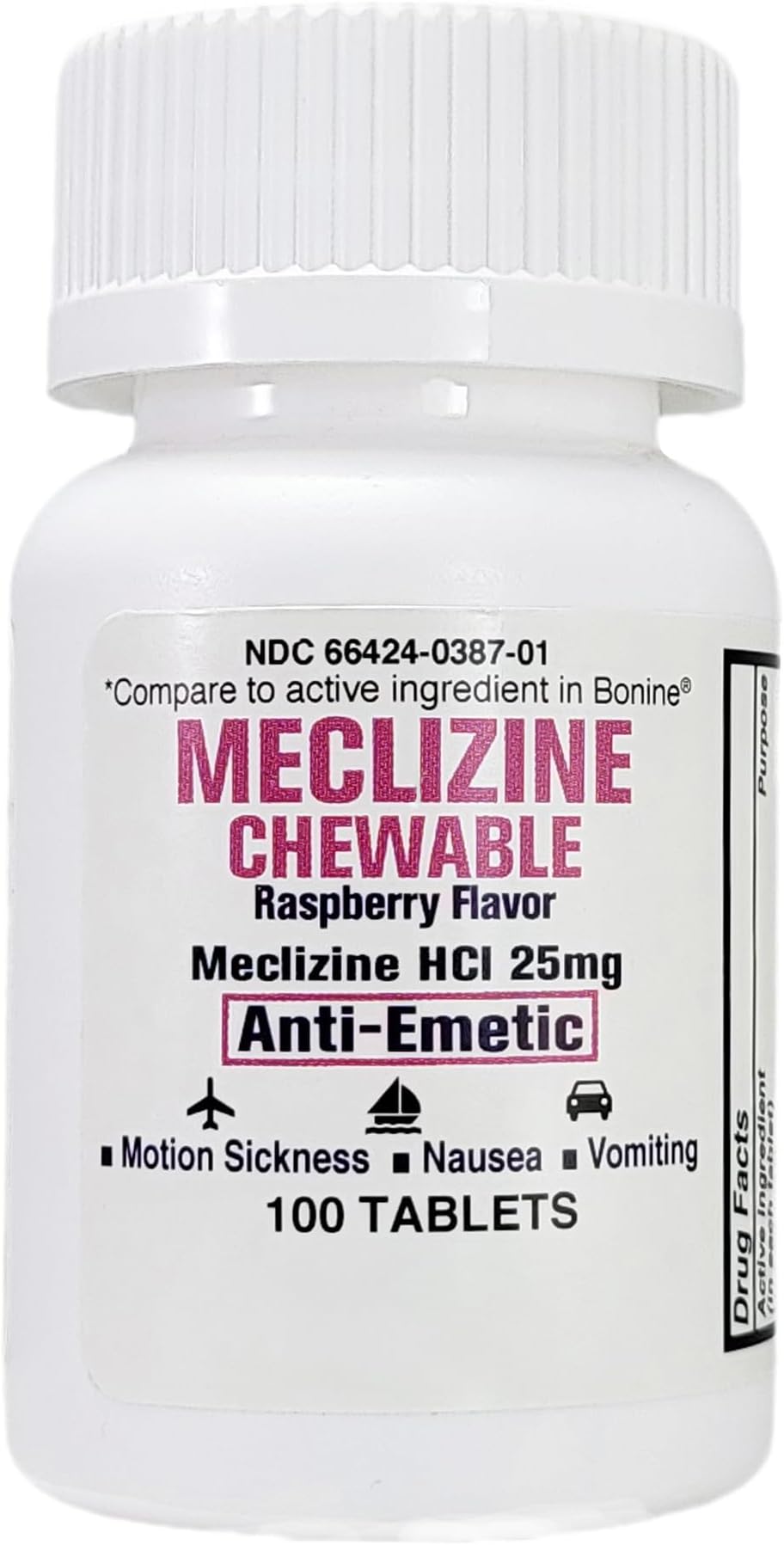 Amazon.com: Bonine MAX Chewable for Motion Sickness Relief - with ...