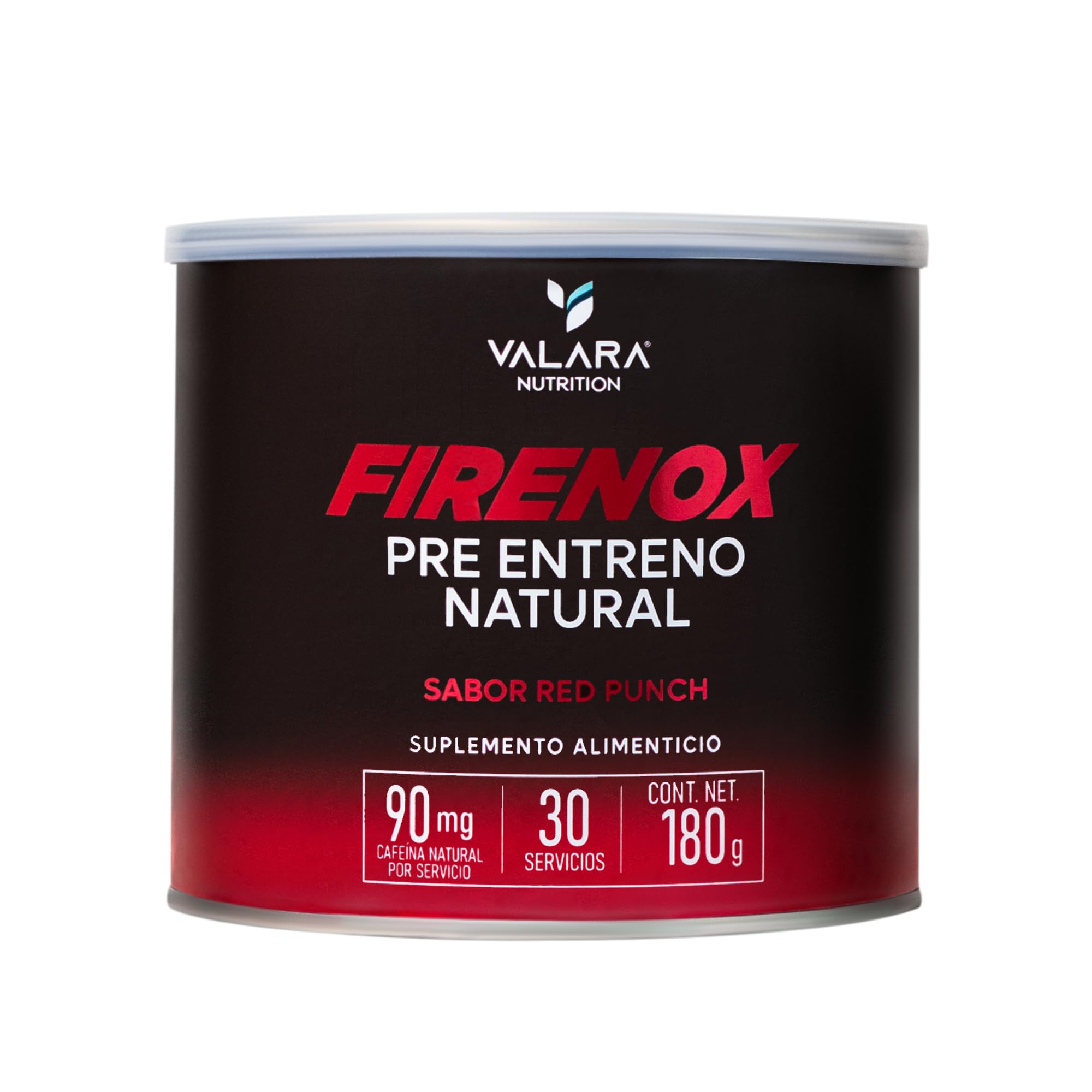 Valara Firenox Pre Entreno Natural - Sabor Ponche - Preworkout a base ...