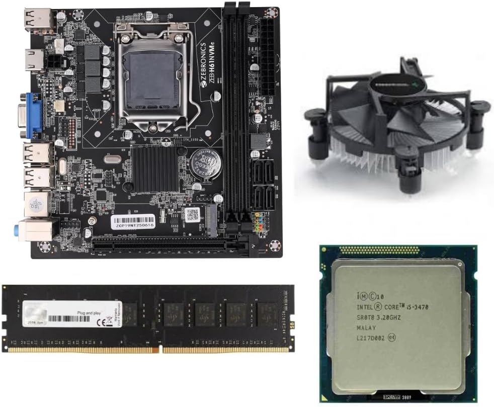 Amazon.in: Buy Consistent DDR3 Motherboard CMB H61 with NVME Slot ...