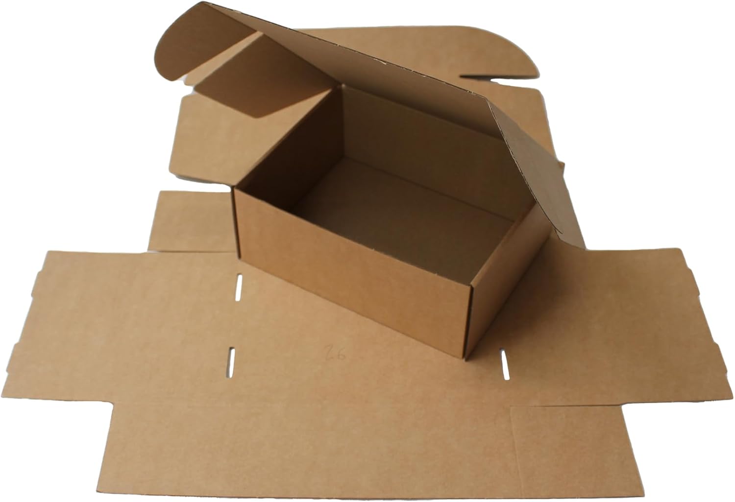 TPBK26 Postal Box 250x200x100mm 9.8x7.9x3.9" Trojan Brown Kraft Small ...