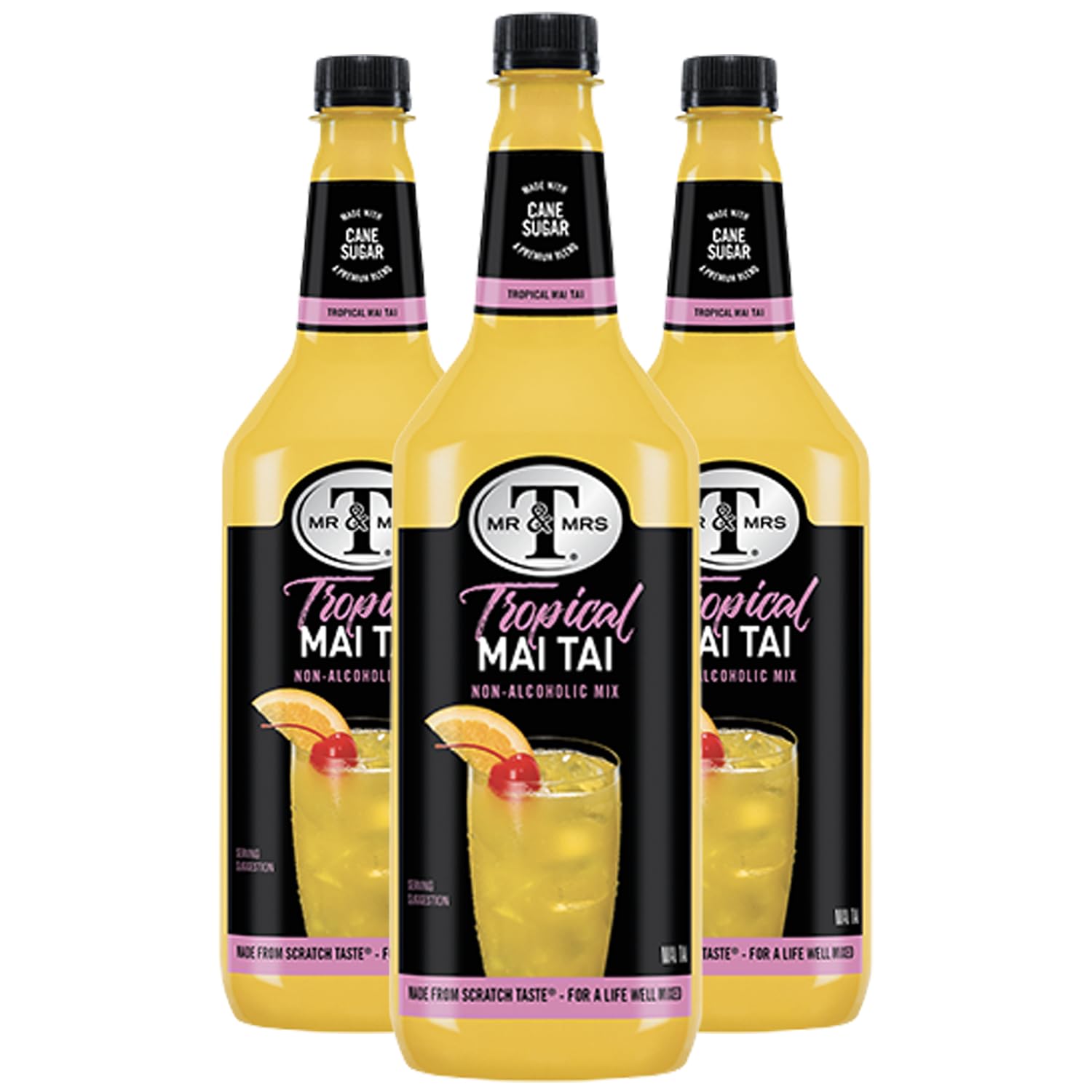 Amazon.com : Mr & Mrs T Mai Tai Mix, 1L Bottle, – Premium Cocktail ...