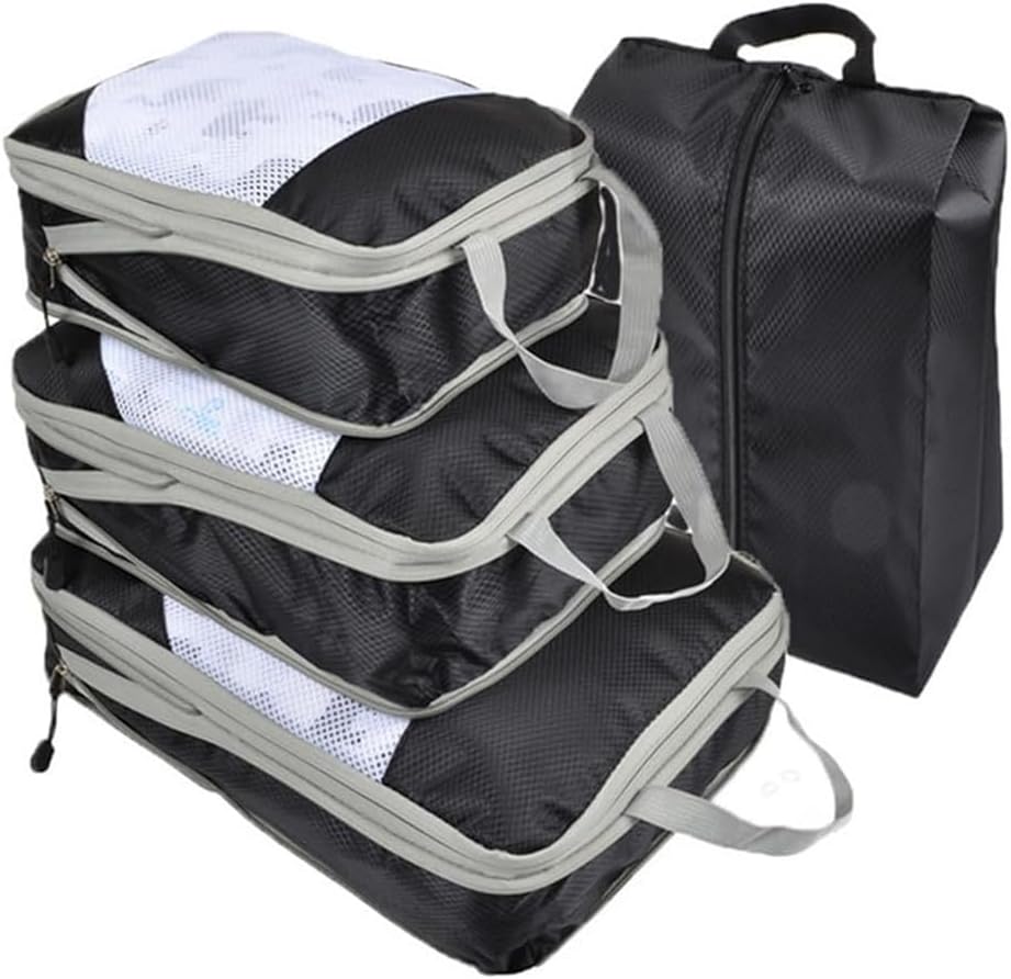 Amazon.com: Velimley 6 Set Packing Cubes for Suitcases, Travel Luggage ...